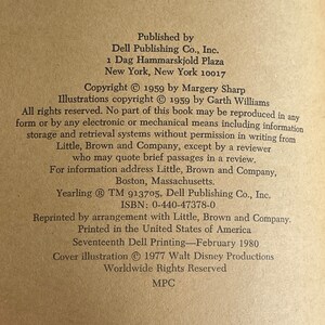 The Rescuers by Margery Sharp // Garth Williams // 1977 Dell Yearling ...