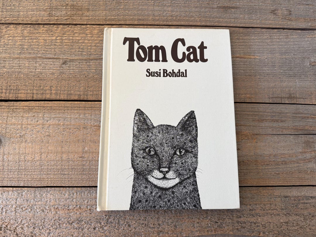 Tom Cat by Susi Bohdal // First Edition 1977 // Hardcover Book - Etsy