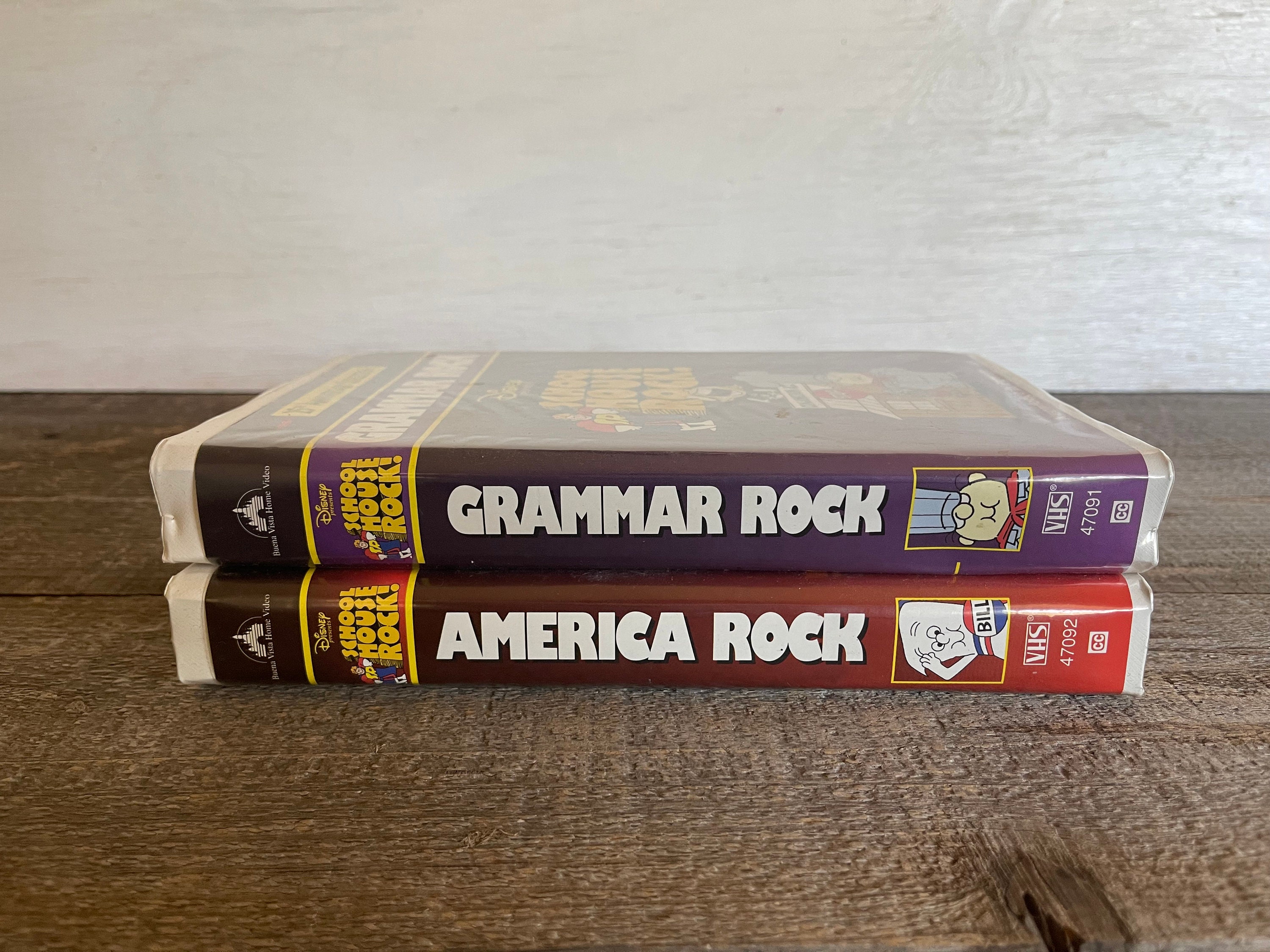 Disney School House Rock VHS Movies // You Choose // America Rock or ...