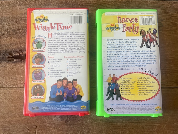 The Wiggles Dance Party Vhs
