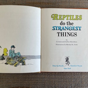 Vintage "do the Strangest Things" Step-up Books // Leonora & Arthur ...