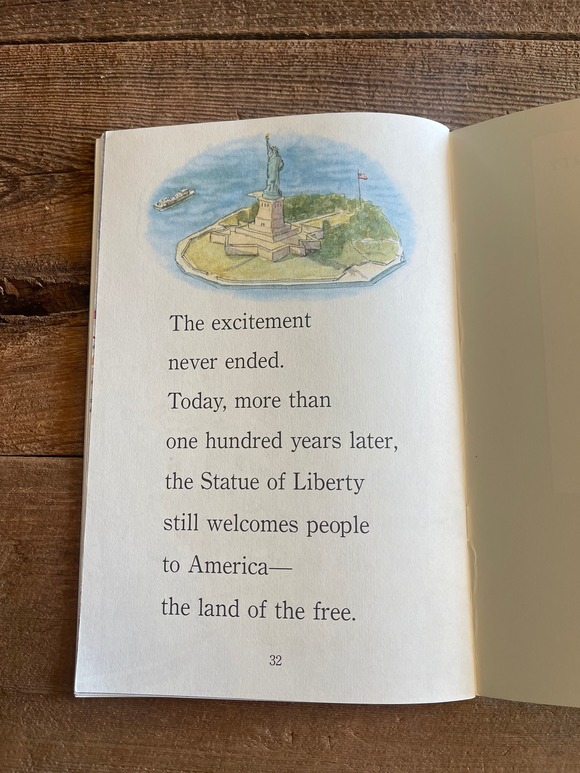 The Statue of Liberty // Scholastic Book // First Scholastic - Etsy