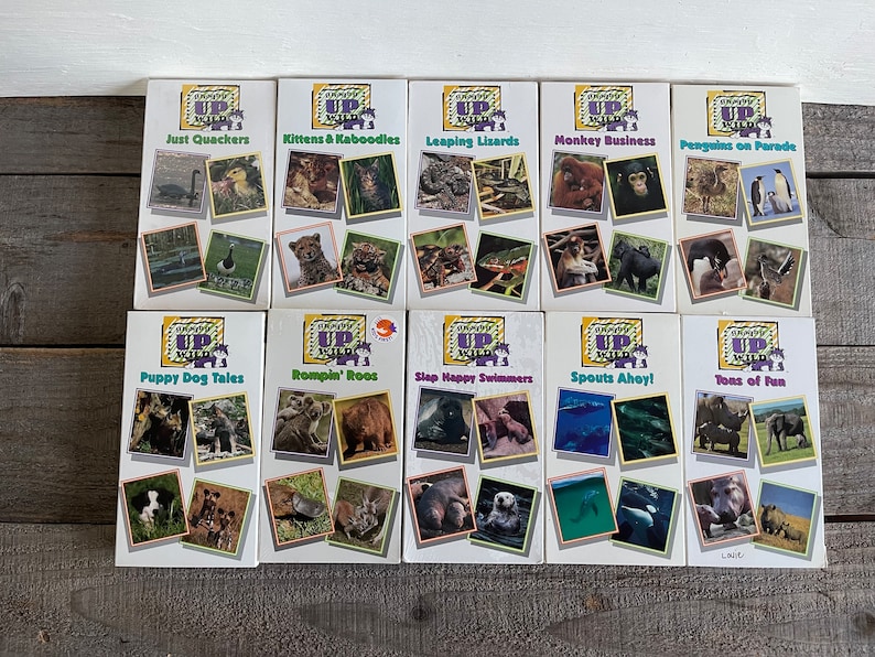 Growing up Wild Series 1990's VHS Movies // You Choose // - Etsy Australia
