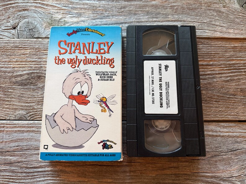 Stanley the Ugly Duckling VHS // 1992 Children's Animated Film - Etsy