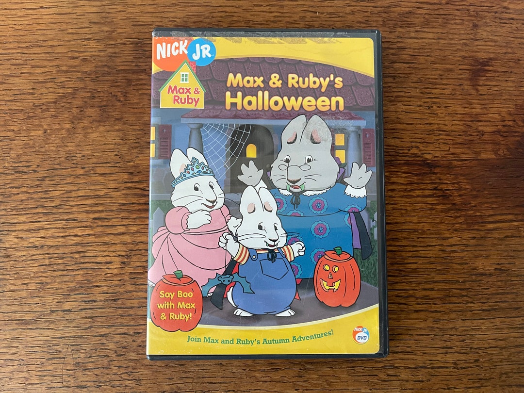 Max & Ruby DVD // Max and Ruby's Halloween // Nick Jr Show - Etsy