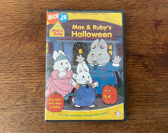 Max & Ruby DVD // Max and Ruby's Halloween // Nick Jr Show - Etsy