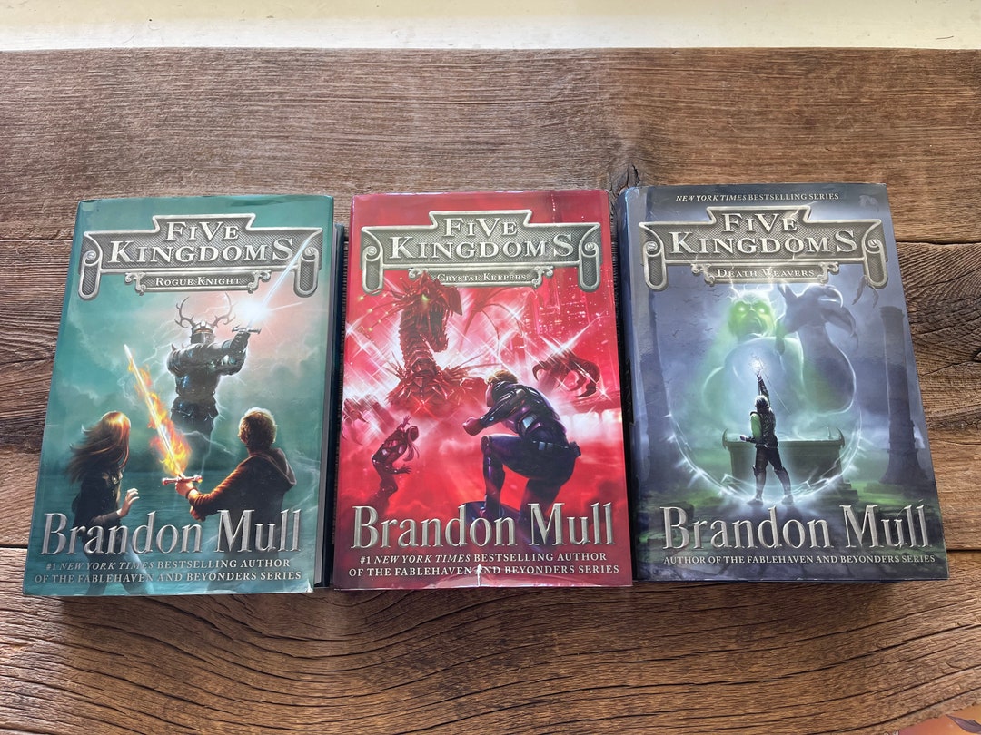 Five Kingdoms Series Books // You Choose // Rogue Knight, Crystal ...