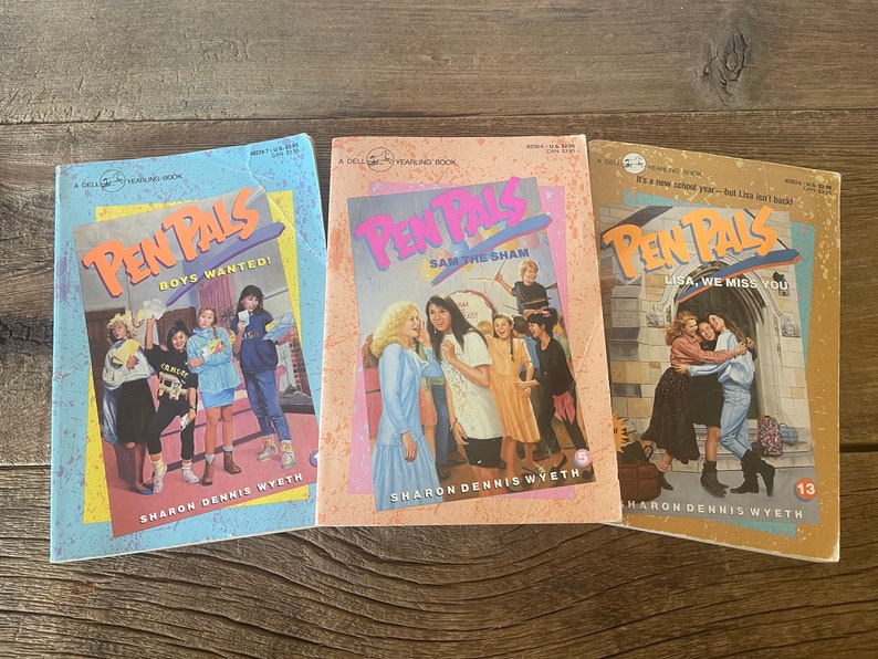 Pen Pals Books // You Choose // Sharon Dennis Wyeth // 1980's - Etsy