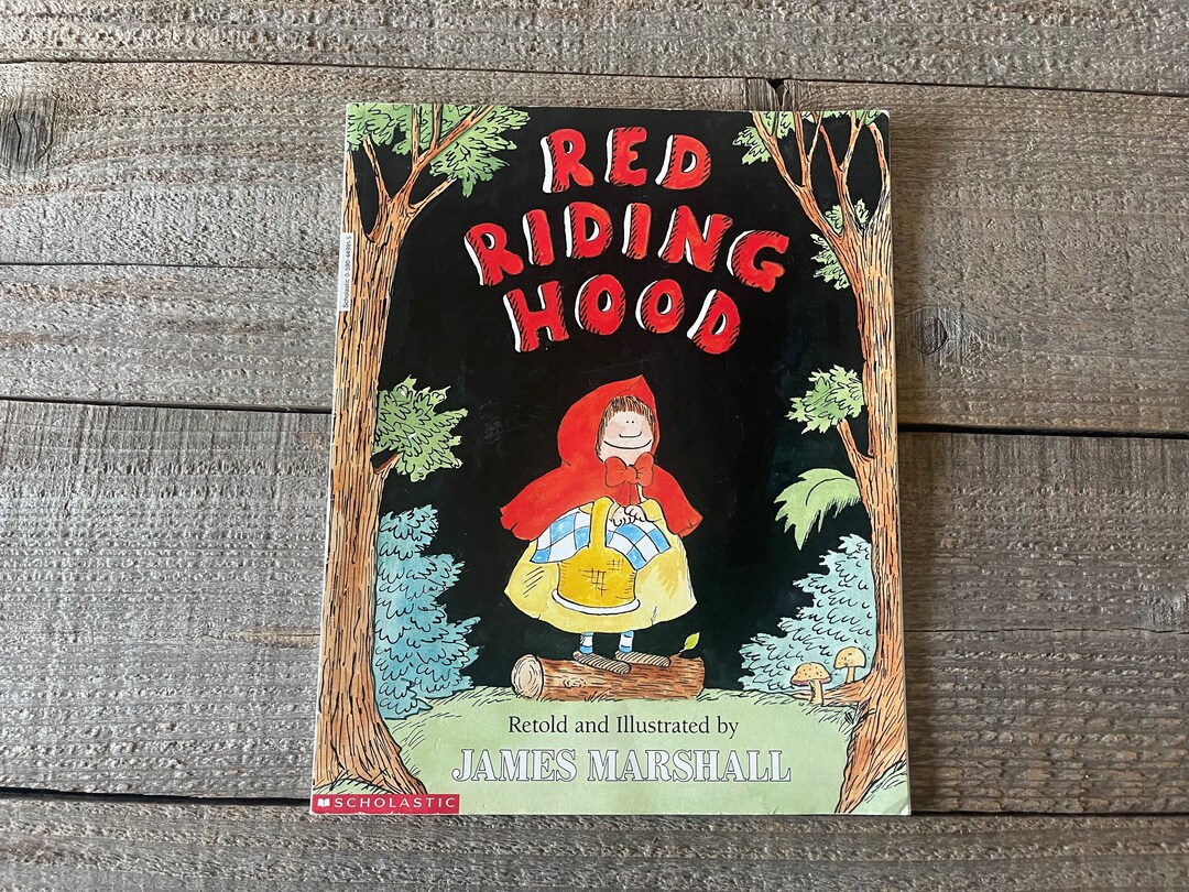 Red Riding Hood // James Marshall // First Scholastic Printing 1991 - Etsy