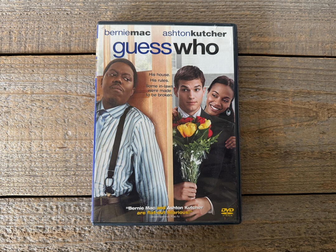 Guess Who DVD Movie // 2005 Romantic Comedy // Bernie Mac, Ashton ...