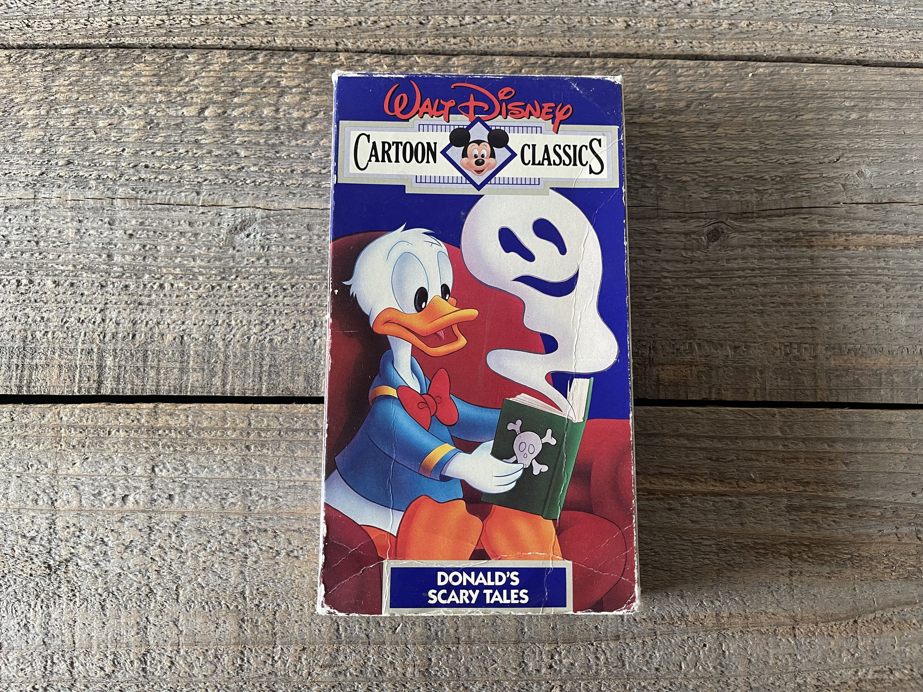 Donald's Scary Tales 1980's VHS Movie // Walt Disney Cartoon Classics ...