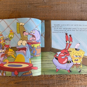Spongebob Goes to the Doctor: 2006 Scholastic Book - Etsy