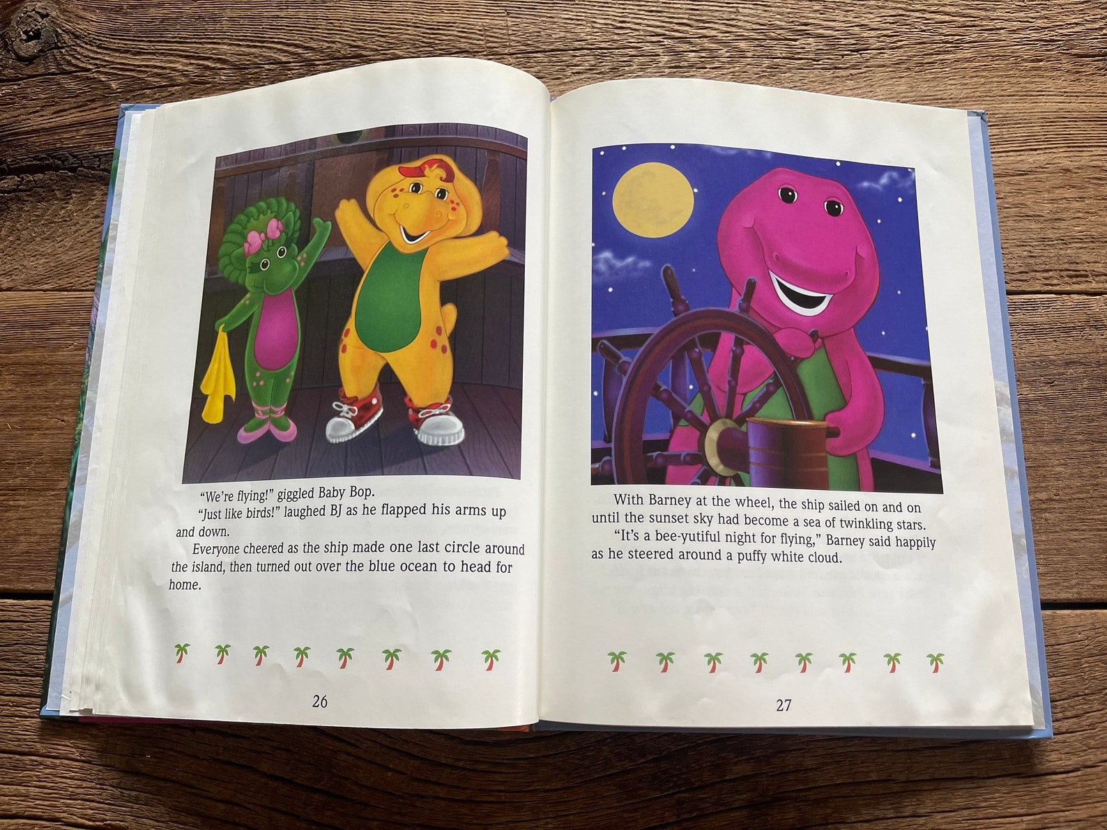 Barney's Imagination Island Book // 1994 // Large - Etsy