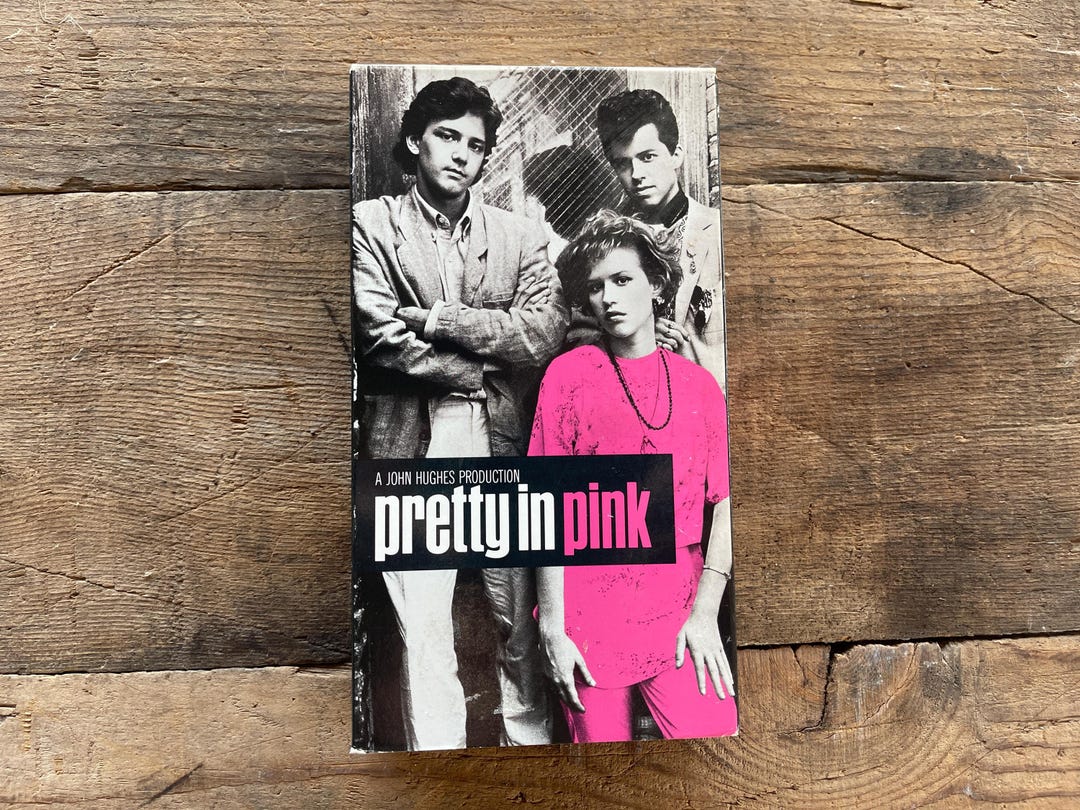 Pretty in Pink VHS Movie // 1980's Cult Classic // Molly Ringwald ...