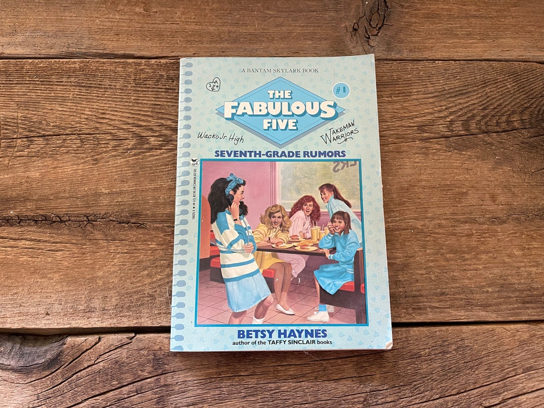 The Fabulous Five: Seventh-grade Rumors // Betsy Haynes // 1988 - Etsy