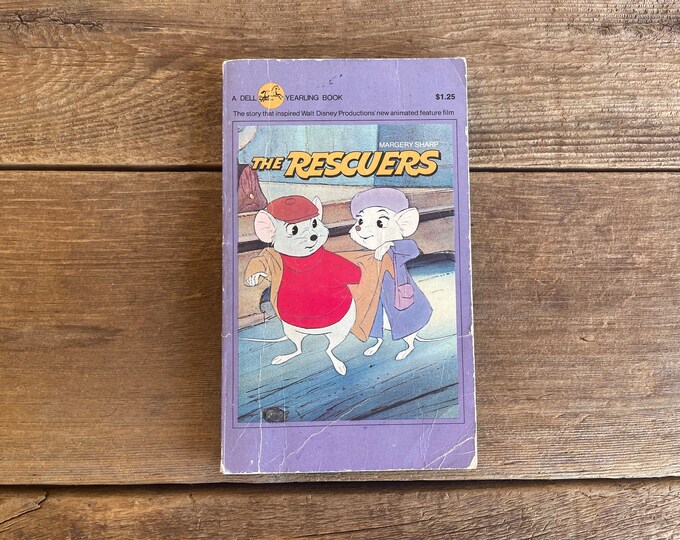 The Rescuers by Margery Sharp // Garth Williams // 1977 Dell Yearling ...