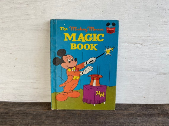 The Mickey Mouse Magic Book // Disney's Wonderful World of | Etsy