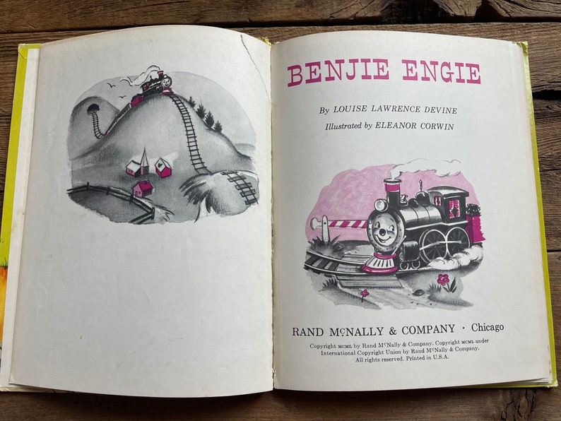 Benjie Engie // Louise Lawrence Devine // 1950 // Rand Mcnally Super ...