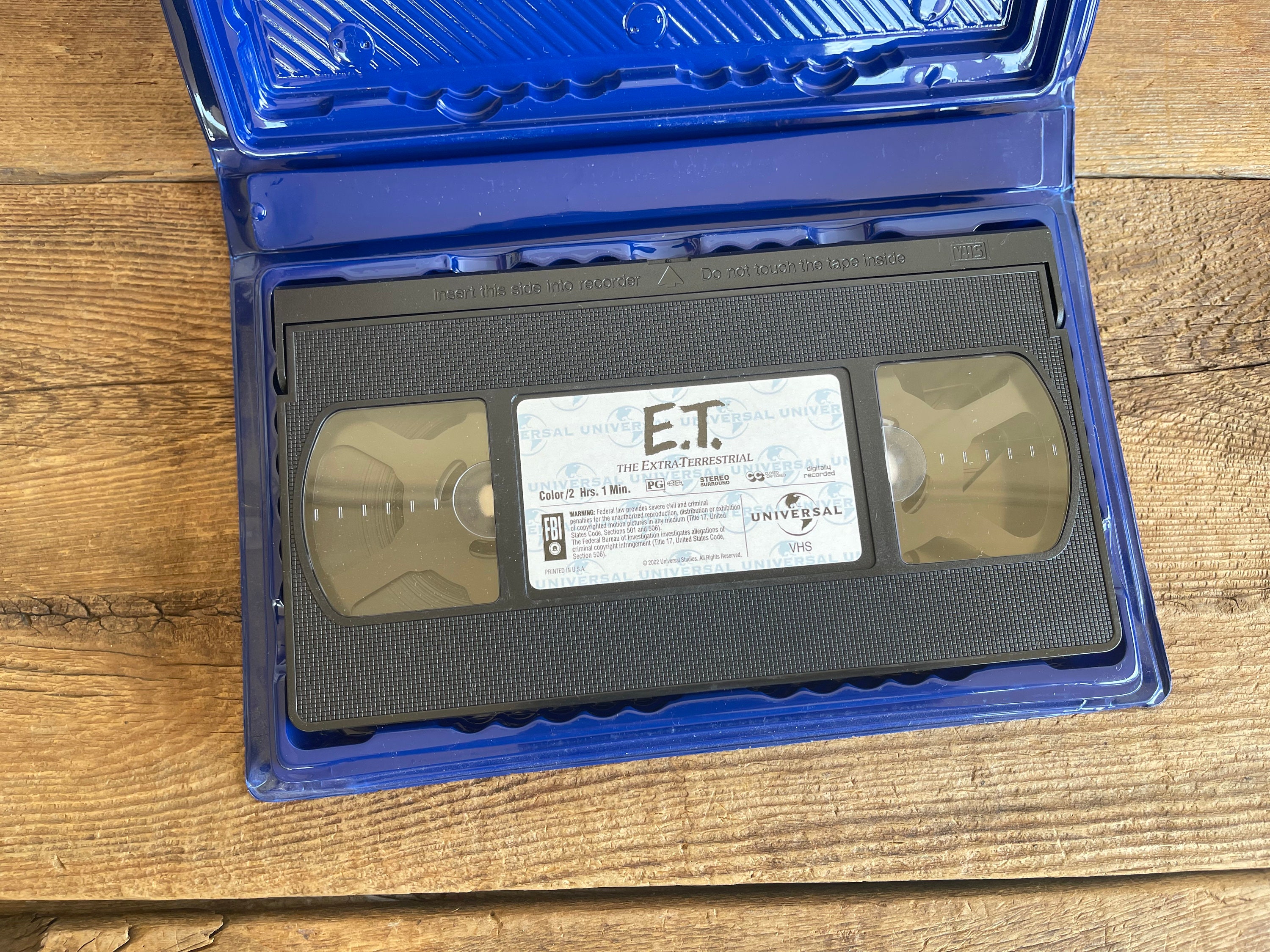 E.T. Limited Edition VHS Movie // the Extra-terrestrial // 2002 - Etsy