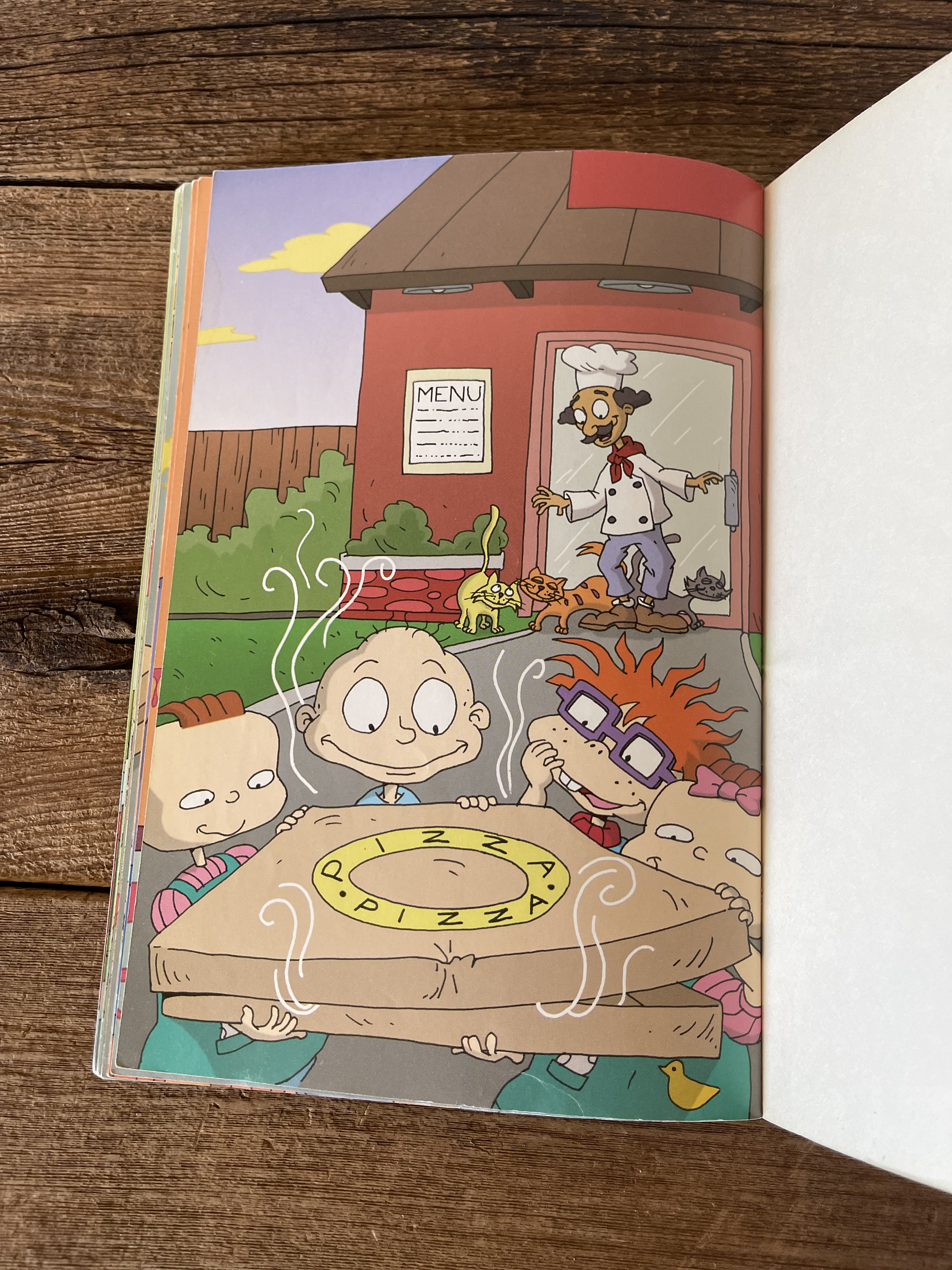 Vintage Rugrats Book // Pizza Cats // 1999 - Etsy