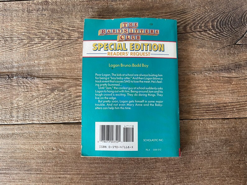 Logan Bruno Boy Baby-sitter // the Babysitter's Club: - Etsy