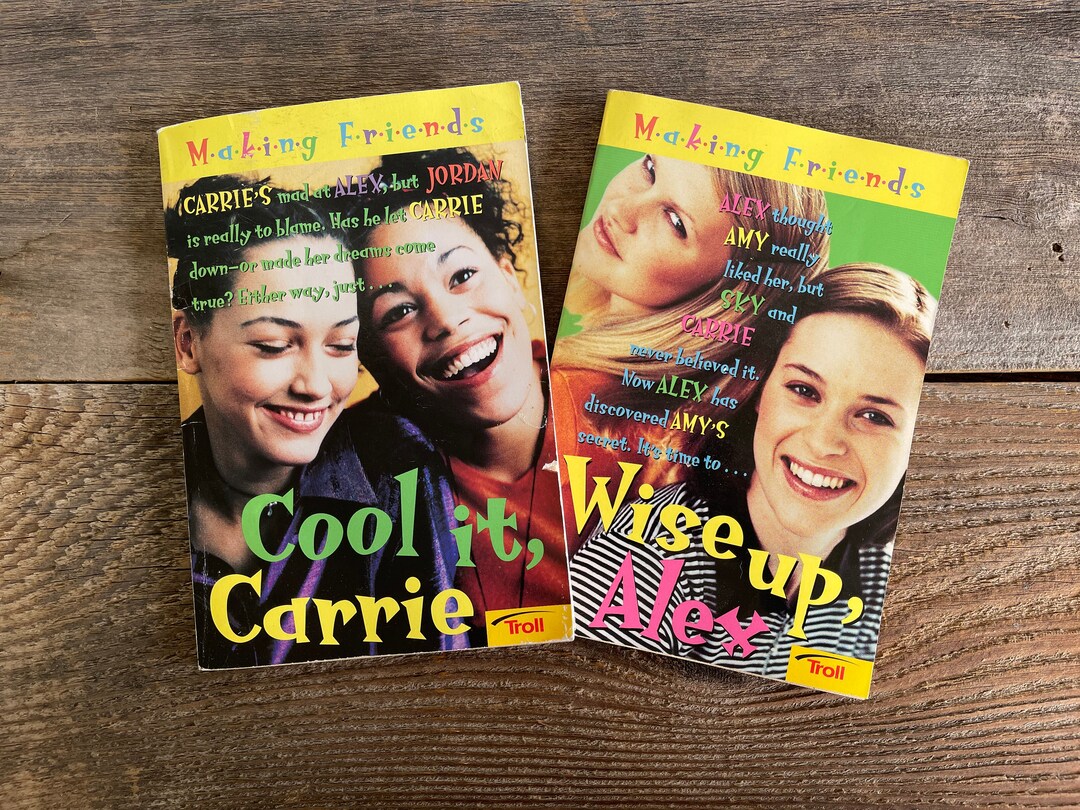 Making Friends // Vintage 1990's Books // You Choose // "cool It ...