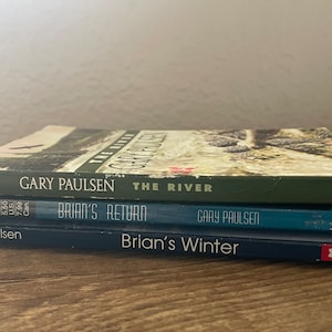 Gary Paulsen Books // You Choose // the Hatchet Series // the River ...