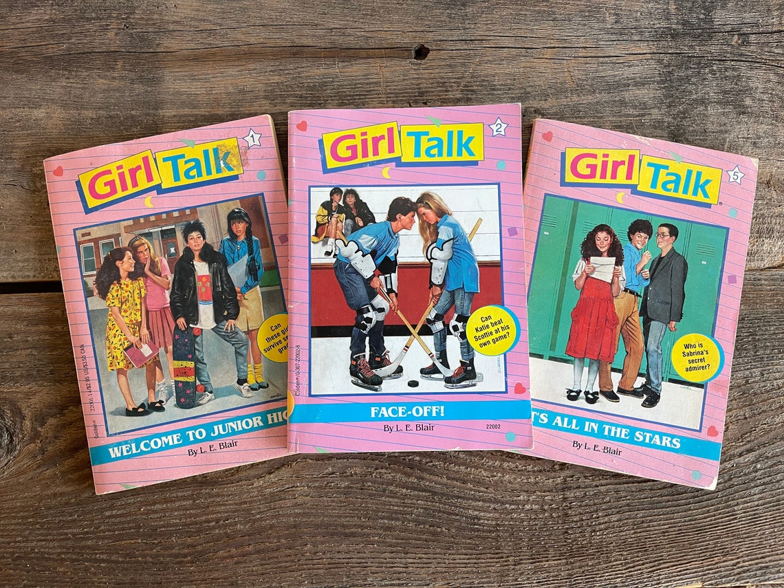 Vintage Girl Talk Books // You Choose // 1990's Book - Etsy