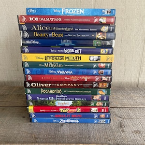 Vintage Walt Disney DVD Movies // Sold Individually // See Listing for ...