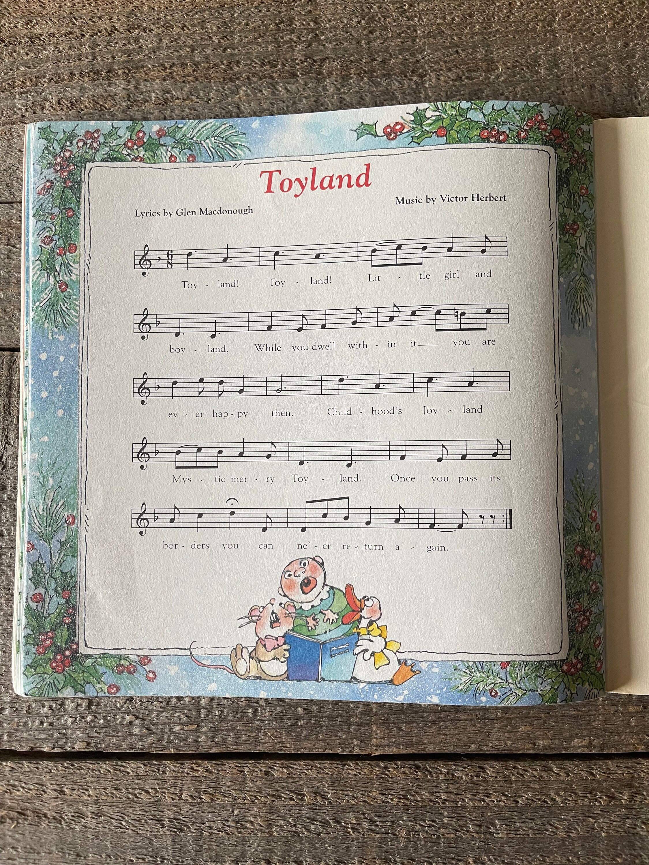 Vintage Babes in Toyland Book // Cartwheel Books // First Scholastic ...
