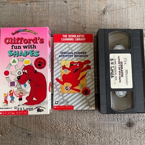 Clifford the Big Red Dog VHS Movies // Set of 3 // Fun With Letters ...