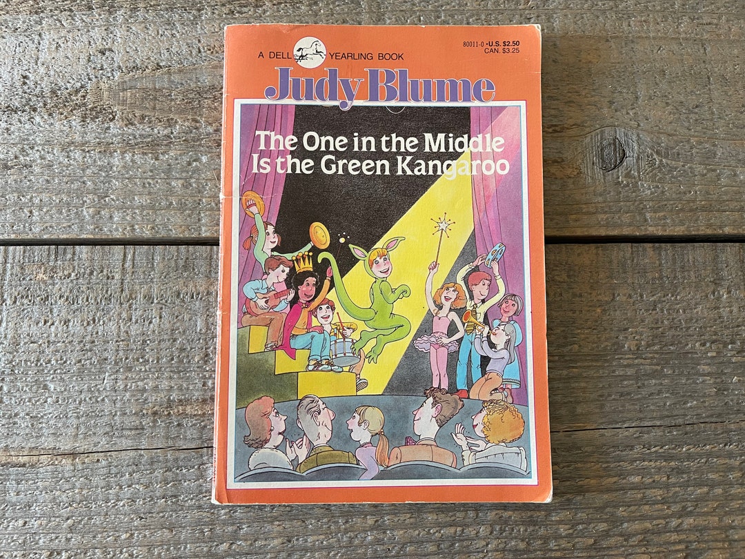 The One in the Middle is the Green Kangaroo // Judy Blume // Dell ...