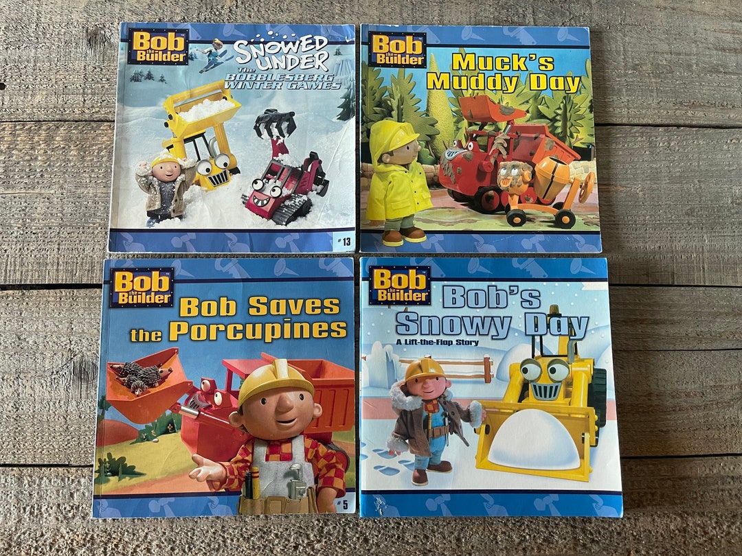 Bob the Builder Books // You Choose // Bob's Snowy Day, Muck's Muddy ...