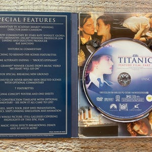 Titanic Special Collector's Edition DVD Set - 3 Disc (2005) - Etsy