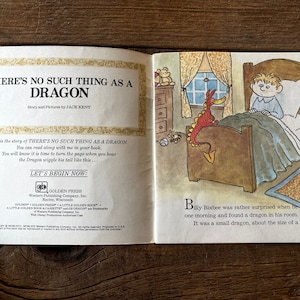 There's No Such Thing as A Dragon // Disneyland // Little Golden Book ...