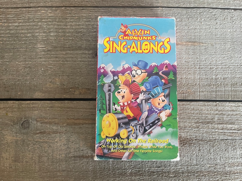 Alvin and the Chipmunks Sing-alongs // Working on the Railroad // VHS ...