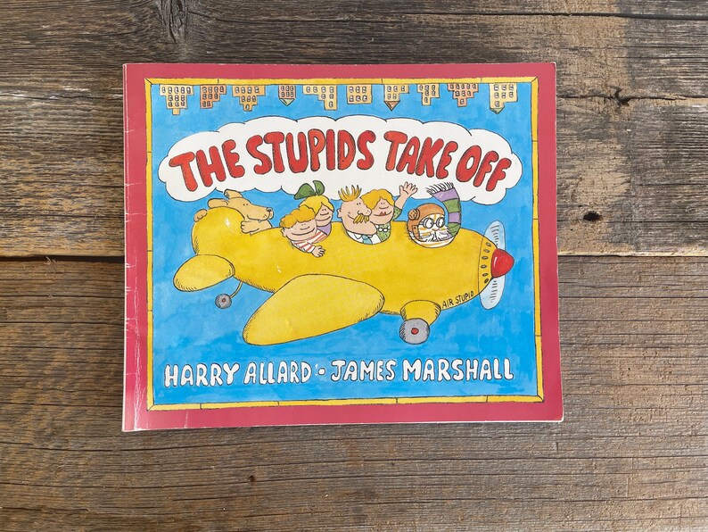 The Stupids Take off // Harry Allard // James Marshall // 1989 - Etsy ...