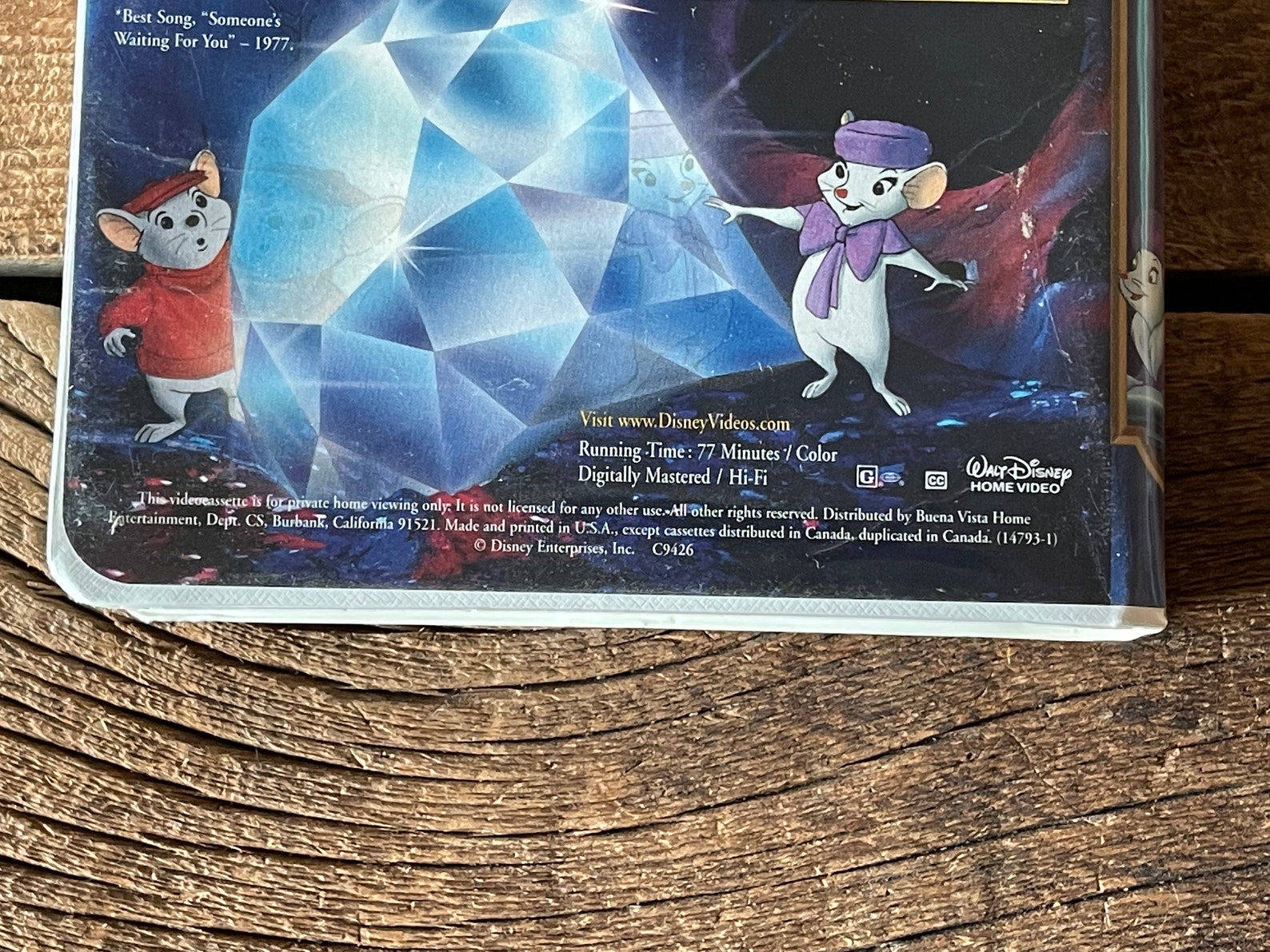 The Rescuers // Masterpiece Collection // Vintage Disney VHS - Etsy