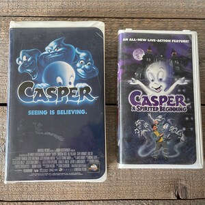 Vintage Casper VHS Movies // You Choose // Casper or Casper: A Spirited ...