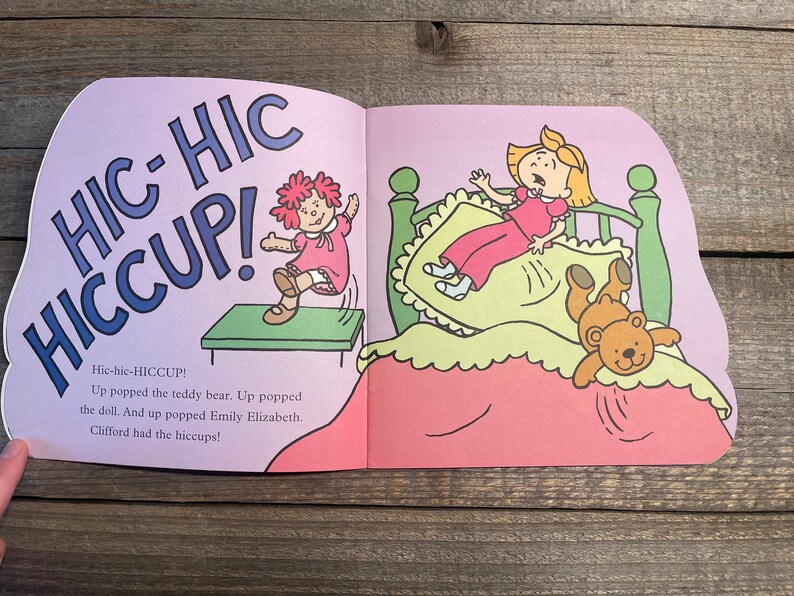 Clifford's Hiccups // Clifford the Big Red Dog Book // - Etsy