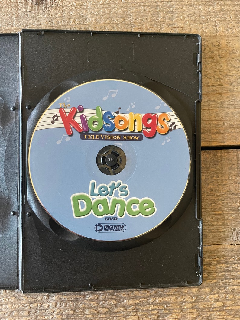 Kidsongs: Let's Dance DVD // as Seen on PBS Kids // 1997 - Etsy