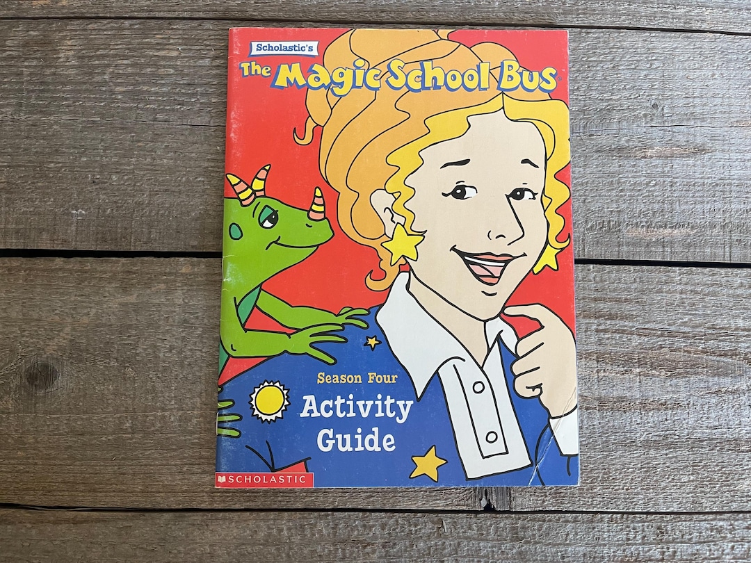The Magic School Bus Season 4 Activity Guide // 1997 Scholastic Book ...