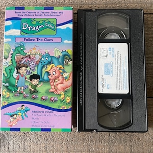 Dragon Tales VHS Movies // Set of 2 // Follow the Clues, Let's All ...