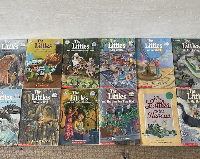 1984 Vintage Children’s Book Here Comes the Littles Tv Show Rare - Etsy