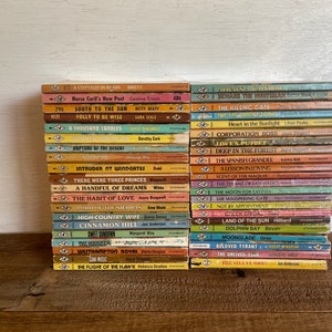 Vintage 1970's Harlequin Romance Novels // You Choose // Red Pages ...