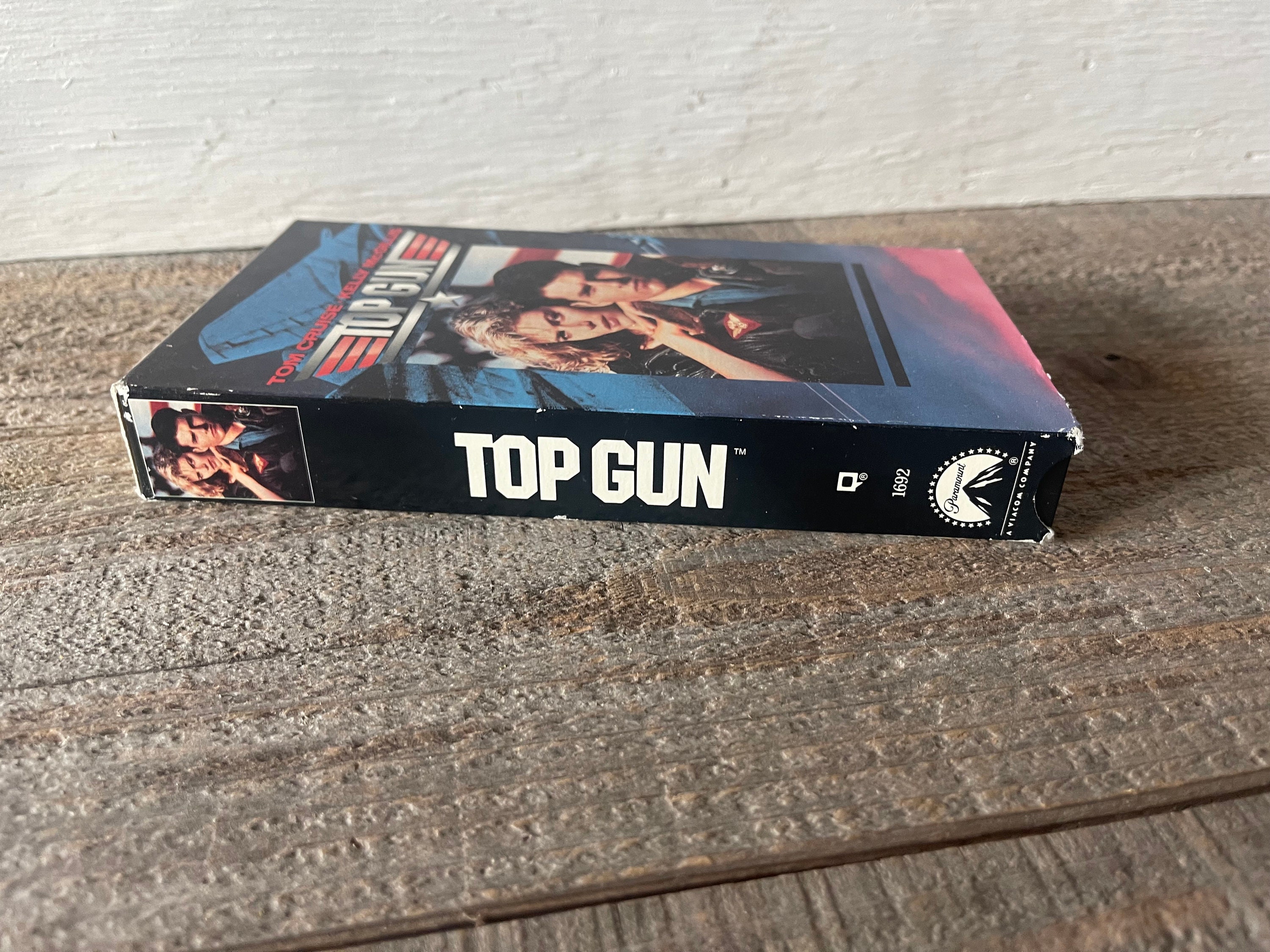 Top Gun // 1996 Vintage VHS Movie // Tom Cruise Kelly - Etsy
