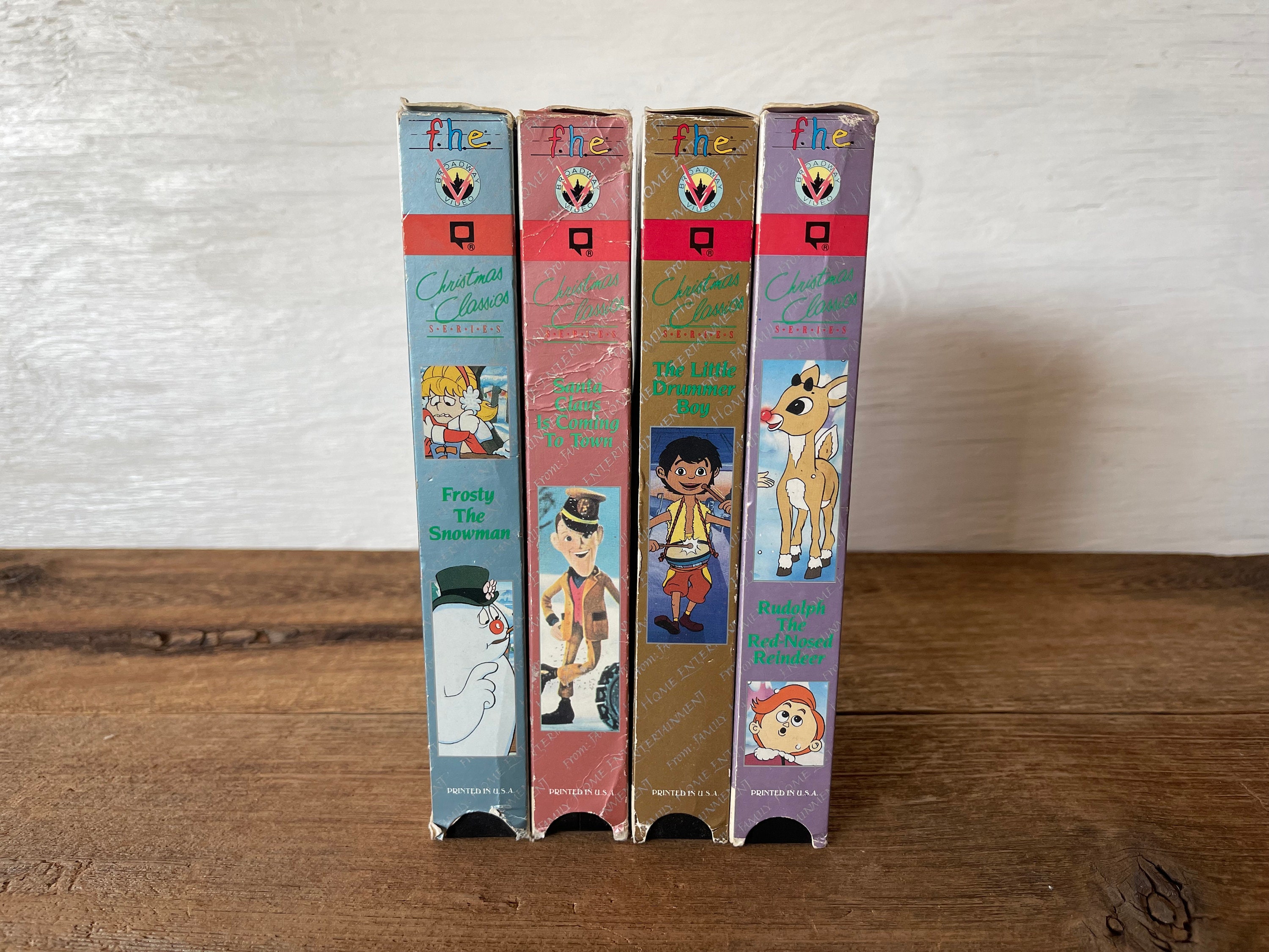 Family Home Entertainment Christmas Classics Series Vhs