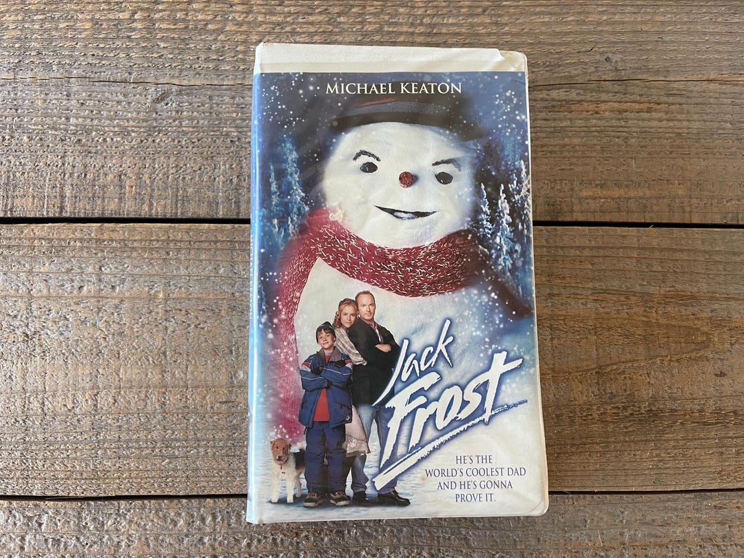Jack Frost VHS Movie // Michael Keaton, Kelly Preston // 1998 Family ...