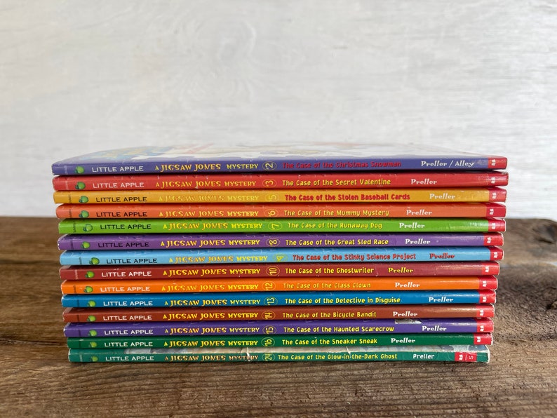 Jigsaw Jones Mystery Books // You Choose // 1990's Young Adult Books - Etsy