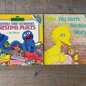 Vintage Sesame Street Books // Sold Individually // Random House ...